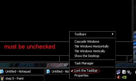 Returning Windows XP Taskbar To Its Right Position Techyv Com