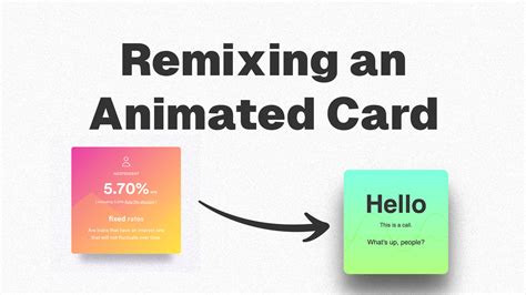 Remixing An Animated Card Using Only Css Wil Chow
