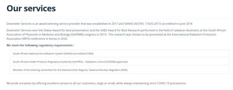 Dosimeter Services Pty Posted On Linkedin