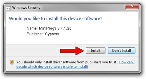 Download And Install Cypress MiniProg3 3 4 1 20 Driver Id 1236462