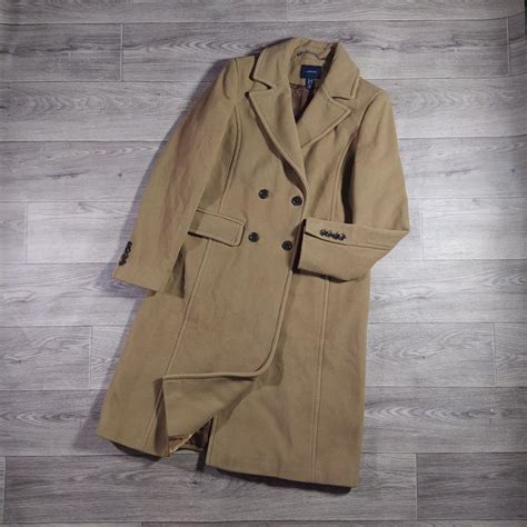 Бежеве довге пальто вовна — ціна 899 грн у каталозі Пальто Купити