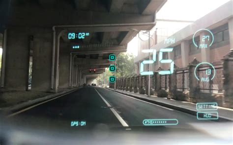 ar眼镜用导航hud应用简单测试 哔哩哔哩