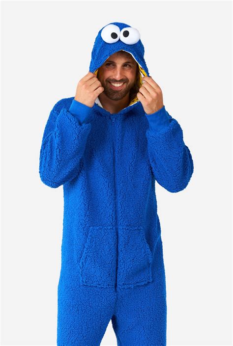 Cookie Monster Onesie Adult Unisex Onesie Opposuits
