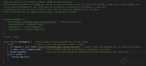 Uso De Asyncawait Para Promesas Asíncronas En Javascript
