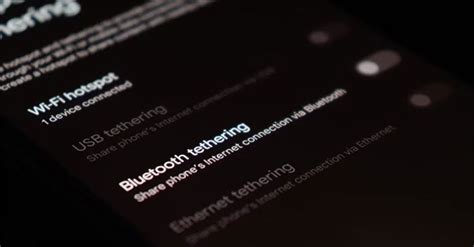 how to share internet using bluetooth tethering between two android devices