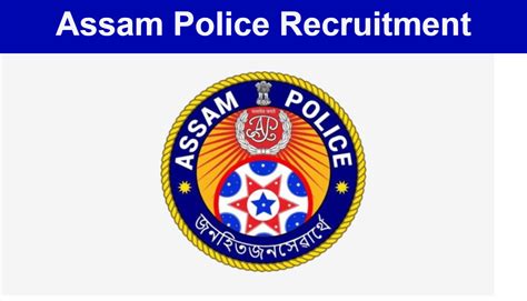 Assam Police 269 Constable Job Vacancy Apply Online Free Job Alert 2024