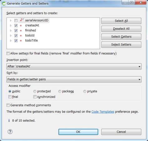 101 Tutorial Todo Application — Terasoluna Server Framework For