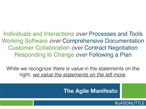 Agile Change Management