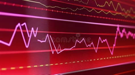 A Closeup Of A Computer Screen Displaying Realtime Analytics With Graphs And Alerts Indicating