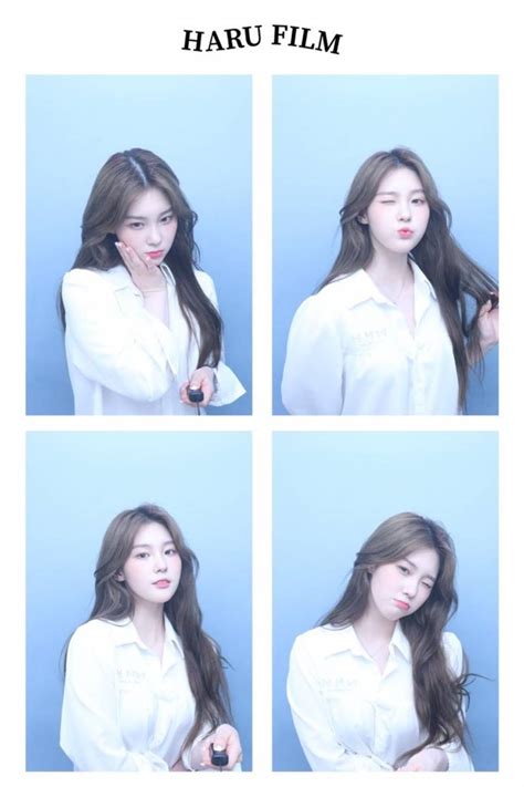 더쿠 인생네컷 포즈 꿀팁 그 자체인 케플러 김채현