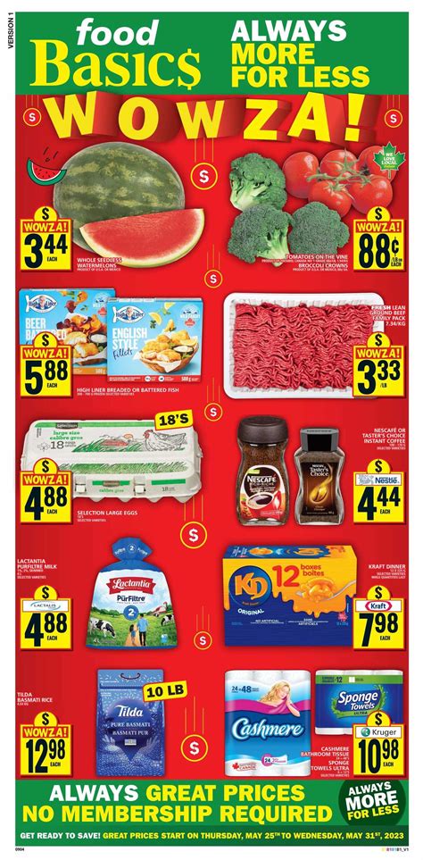 Food Basics Flyer May 25 To 31