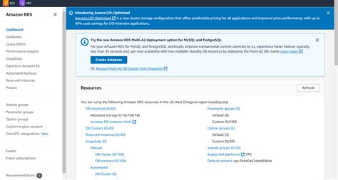 Automated Import Of Data Dump And Initialization Of An Aws Rds Databas
