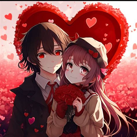 Cute Valentine Couple Anime Style Art By Nihalsazed On Deviantart