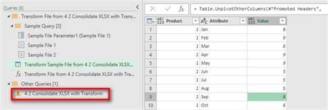 Understanding Power Query Combine Excelerator BI
