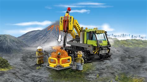 Lego 60122 City Volcano Explorers Volcano Crawler Building Toy Lego