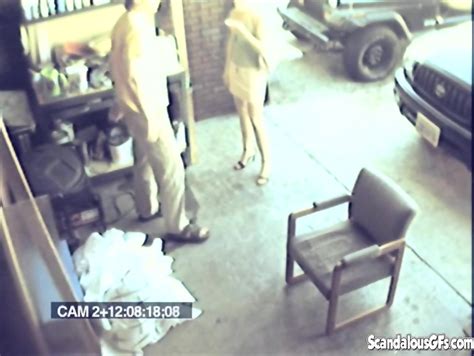 Secret Garage Slut Gets Fucked