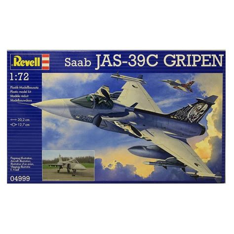 Revell A04999 172 Saab Jas 39c Gripen Aircraft Plastic Model Kit