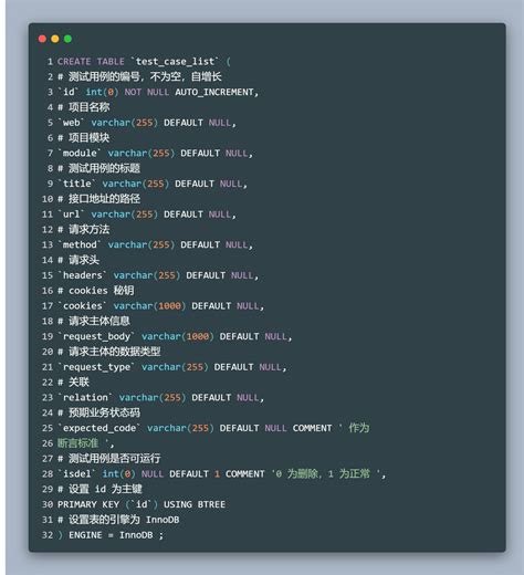 手把手带你设计接口自动化测试用例(三):建立数据库实例和测试用例表 Csdn博客 手把手带你设计接口自动化测试用例(三):建立数据库实例和测试用例表 Csdn博客