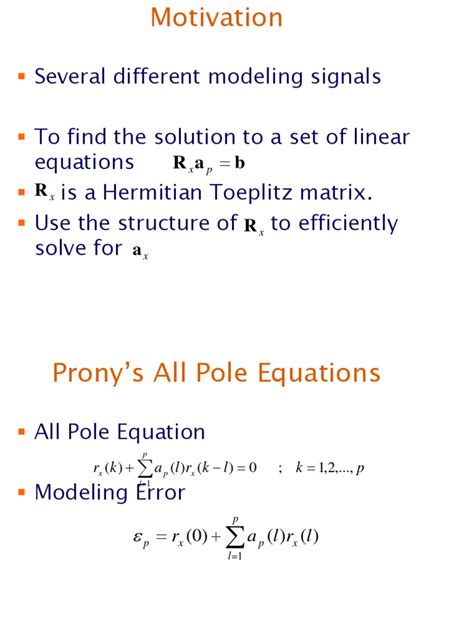 Levinson Recursion Pdf Pdf Analysis Linear Algebra