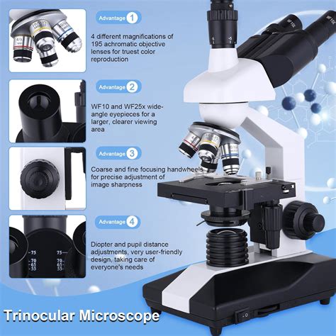 Herwicm Compound Trinocular Microscope User Manual