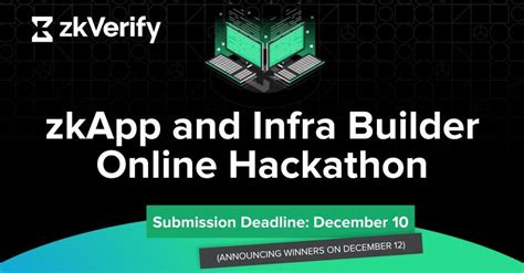 Zkverify Zk App And Infra Builders Online Hackathon Zkverify Blog
