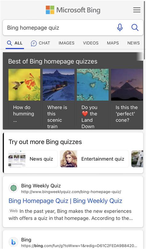 Why Is Todays Homepage Quiz Not Showing Up And How Do I Get To It R Microsoftrewards