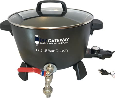 Extra Large Wax Melter For Candle Making 17 Lb Wax Capacity Electric