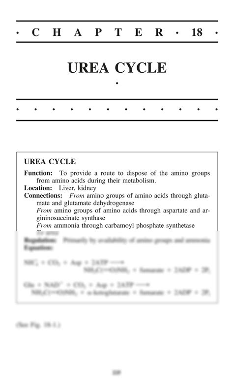 Solution Urea Cycle Studypool