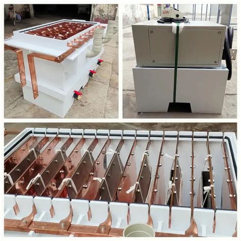 Automatic Scrap Copper Electrolysis Refining Machine 3kg24h Copper