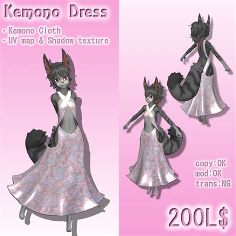 Second Life Marketplace Kk Kemono Dress