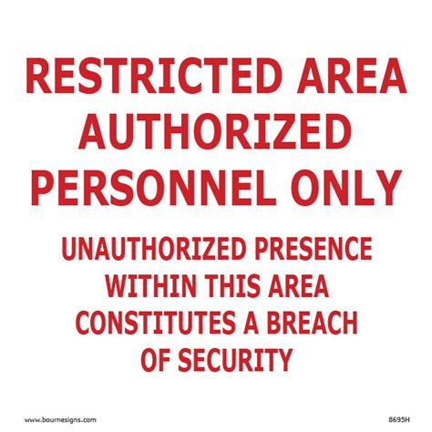 338695 Sign Isps Code Restricted Area Wv8695lq 250x500mm Impa Code Search By Shipserv