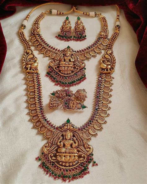 Bridal Temple Design Necklace Sets By The South India Jewels Artofit