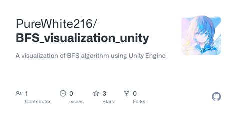 Github Purewhite216bfsvisualizationunity A Visualization Of Bfs