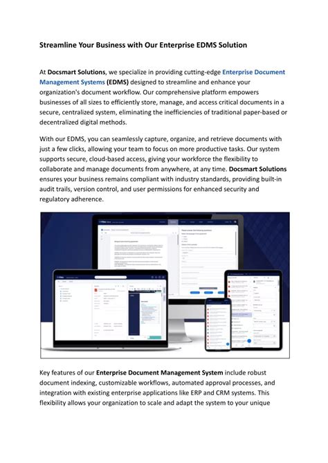 Ppt Streamline Your Business With Our Enterprise Edms Solution Powerpoint Presentation Id