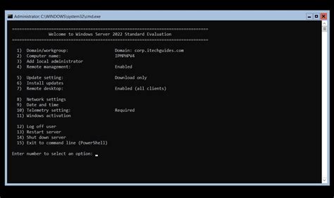How To Install And Configure Windows Server 2022 Core Itechguides