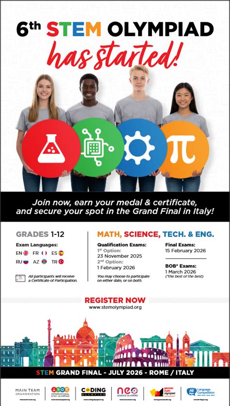 6th Stem Olympiad The Discovery Centre