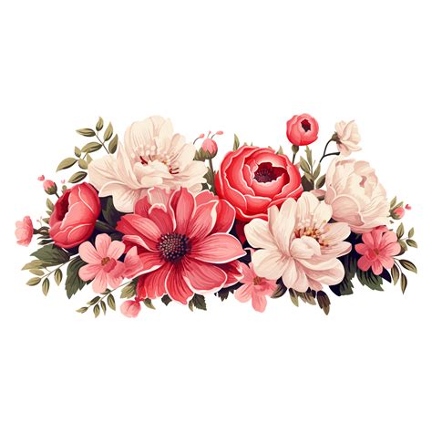 Beautiful Flower Clipart Generative Ai 26912405 Png