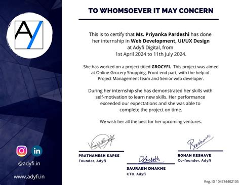 Priyanka Pardeshi On Linkedin Webdevelopment Uiux Internship