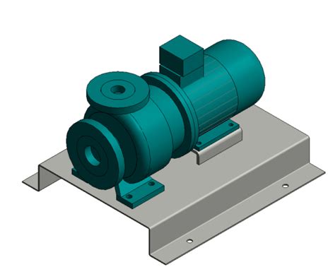 Baker Bloc End Suction Motor Pump Bim Mep Aus