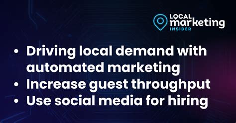 driving local demand with automated marketing increase guest
