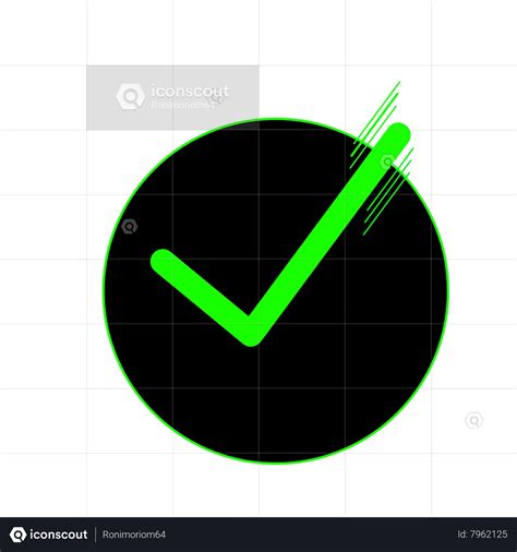 Checkmark Animated Icon Free Download User Interface Animated Icons Iconscout