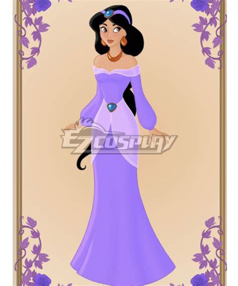Princess Jasmine Purple Costume