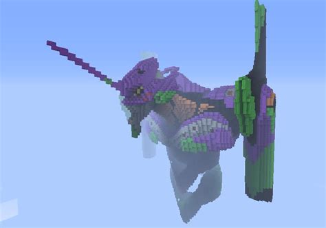 Evangelion Unit 01 Minecraft Map