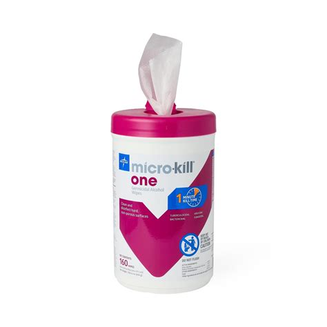 Medline Micro Kill One Germicidal Alcohol Wipes