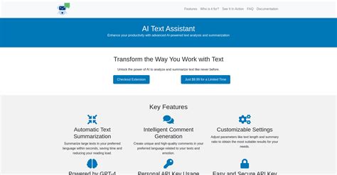 Ai Text Assistant Best Summaries Ai Tool