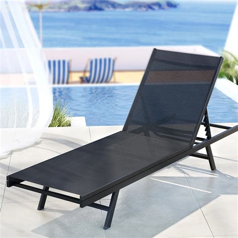 Gardeon Sun Lounge Outdoor Lounger Steel Beach Chair Patio Furniture