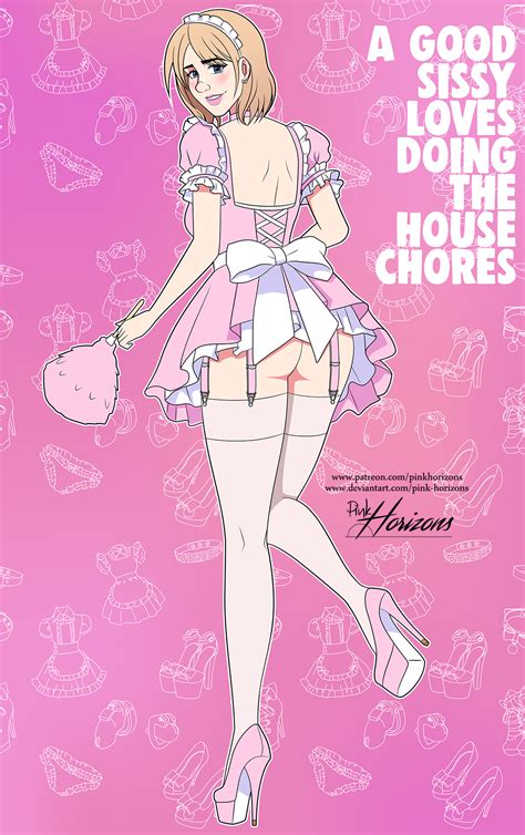 Commission A Good Sissy 2 By Pink Horizons Hentai Foundry