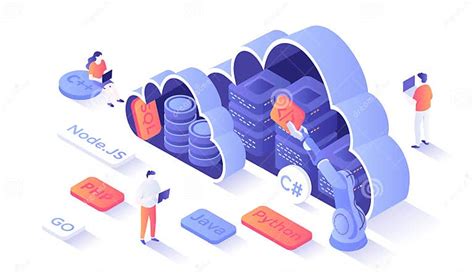 Backend Development Coding Software Engineering Programming Languages Server Racks In The