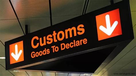 Customs Declaration Cusdec Daily Logistics