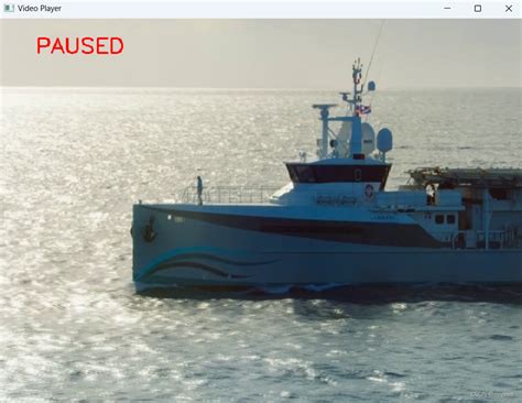 【opencv】c实现视频播放器 1 暂停和播放cv 帧暂停 Csdn博客